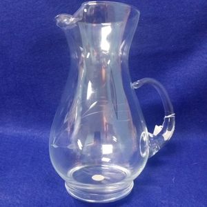 Princess House | Holiday | Princess House Crystal Floral Etched Glass ...